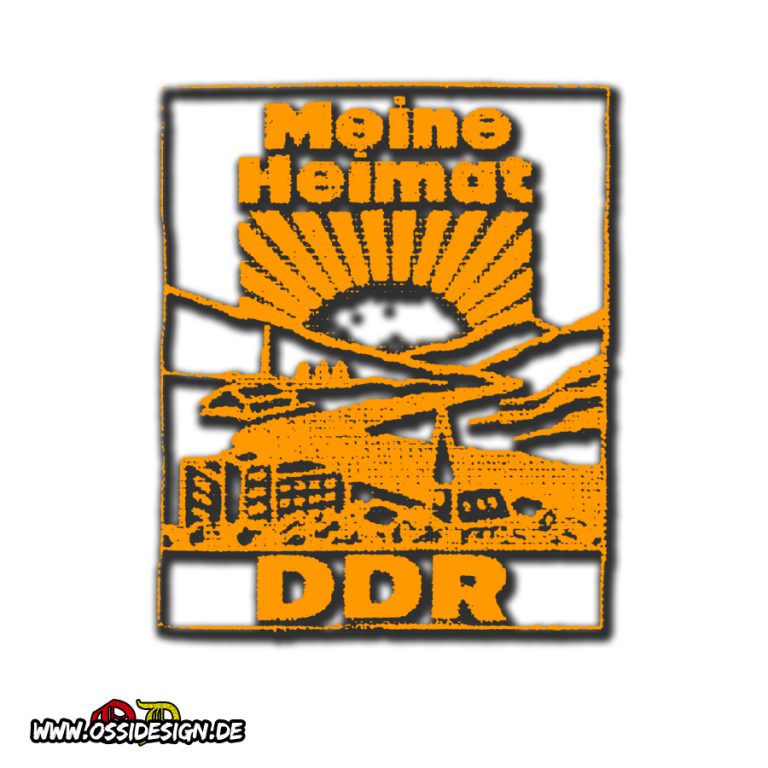 Meine Heimat DDR Kapuzenpullover